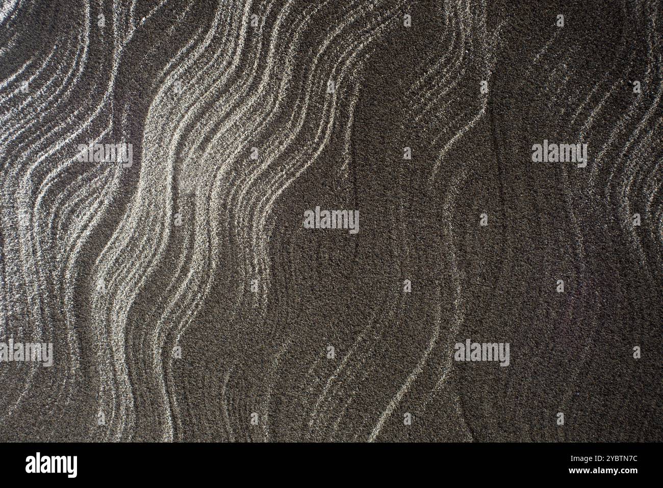 Representative background waves formed of gray sand layer Stock Photo ...