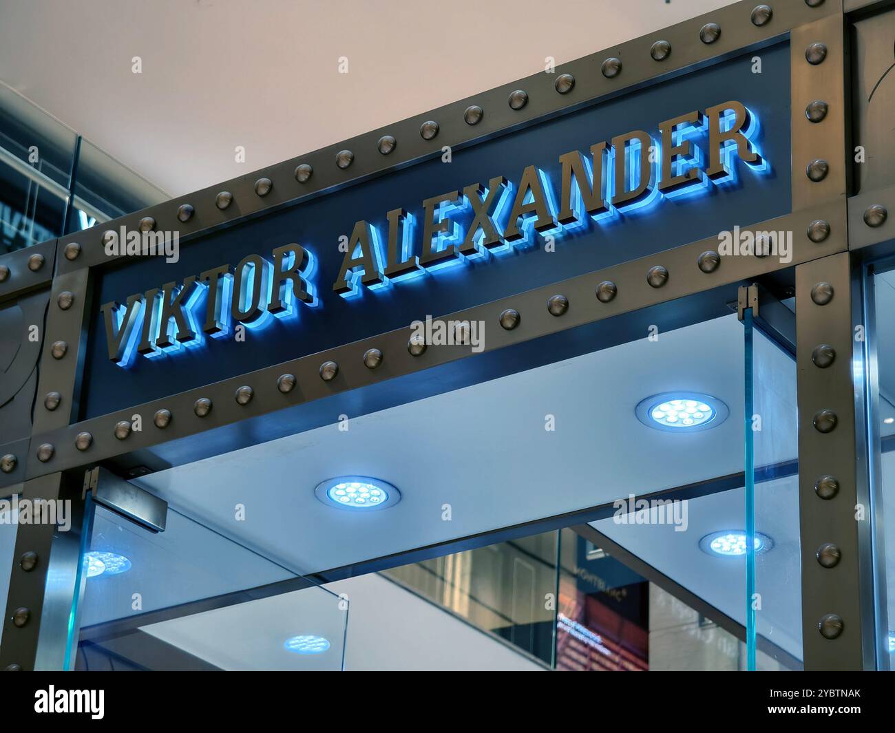 KUALA LUMPUR, MALAYSIA - AUGUST 28, 2024: Viktor Alexander brand retail ...