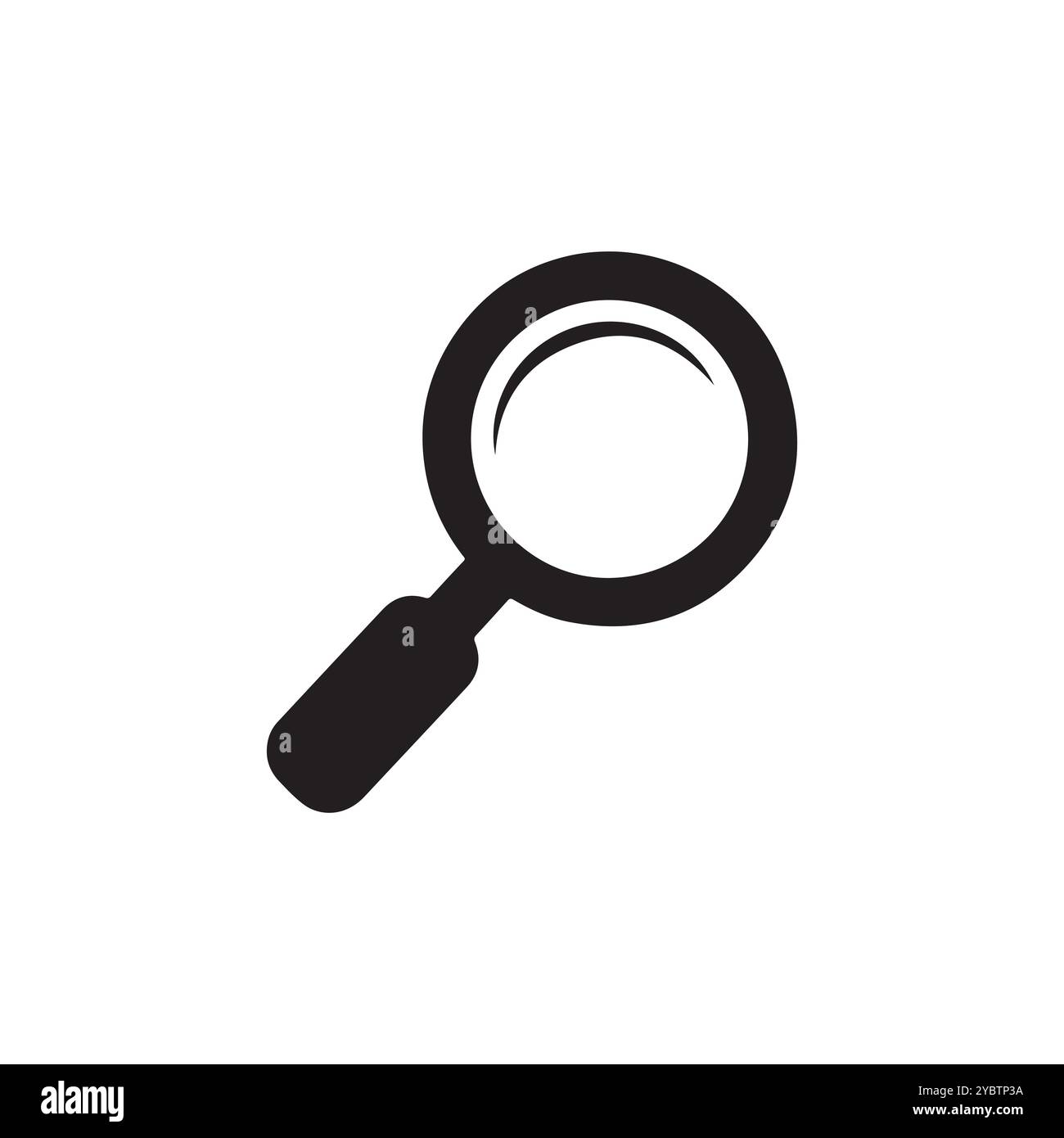 Search tool solid icon hi-res stock photography and images - Alamy