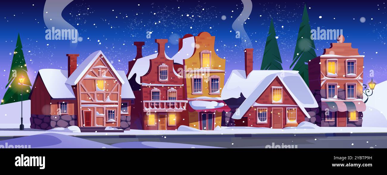 Germany covered in snow Stock Vector Images - Alamy