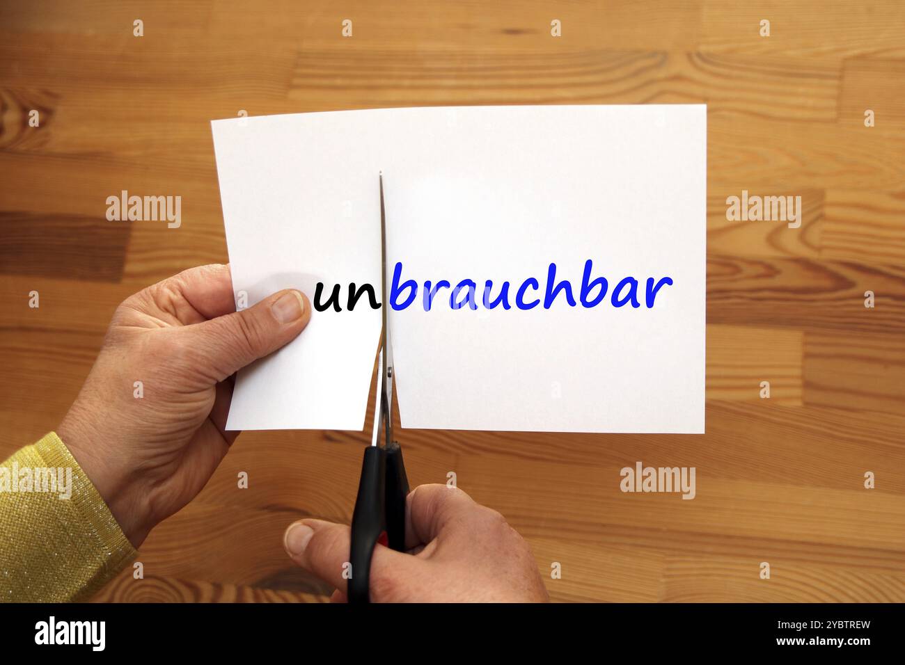 Useful or unusable Stock Photo - Alamy