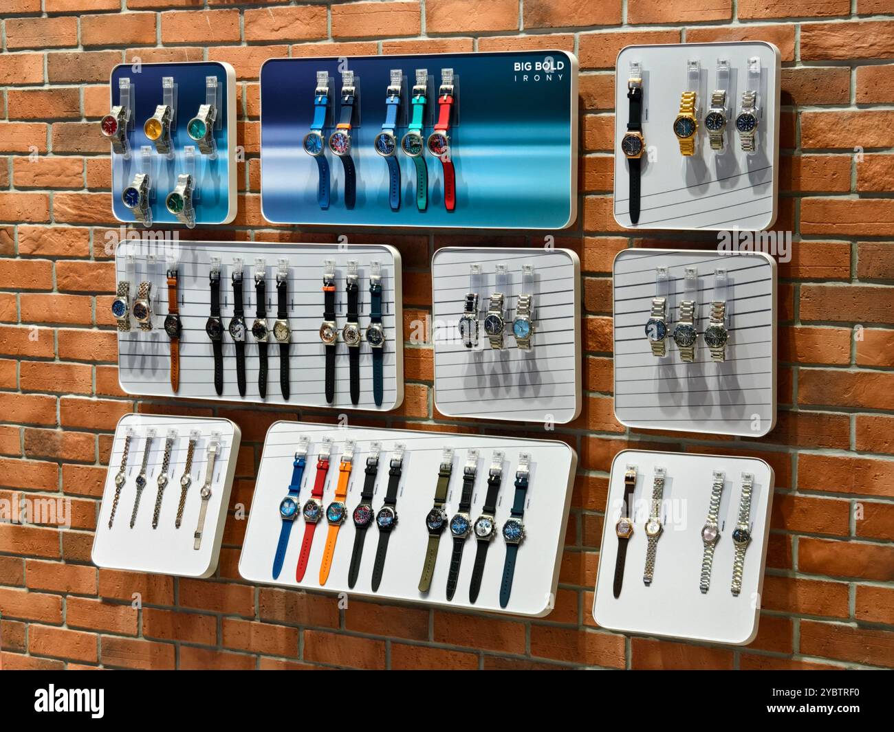 KUALA LUMPUR, MALAYSIA - AUGUST 28, 2024: Swatch brand retail shop in ...