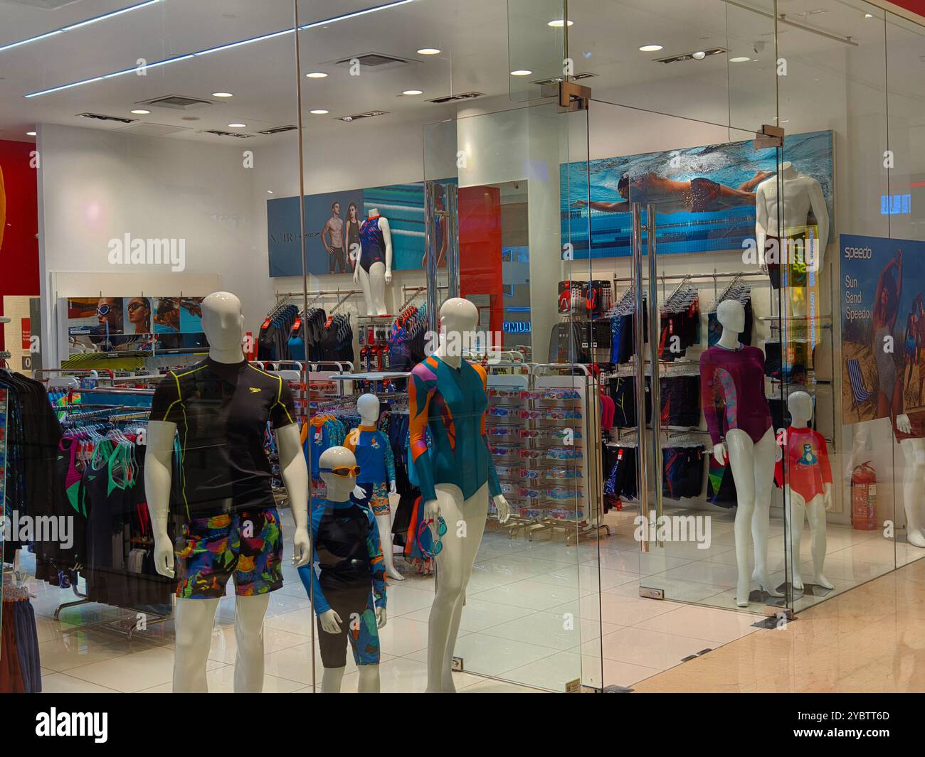 KUALA LUMPUR, MALAYSIA - AUGUST 28, 2024: Speedo brand retail shop in ...