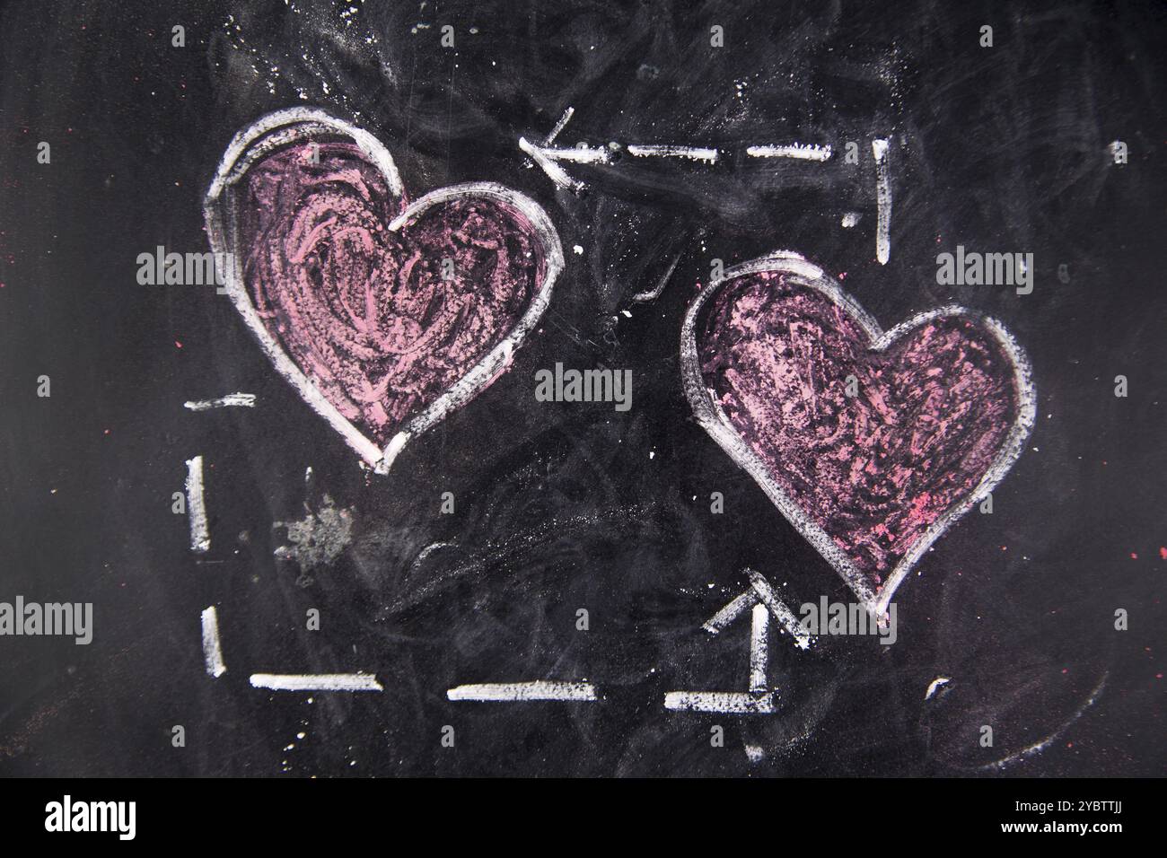 Graphical representation of icons representing the love relationship ...