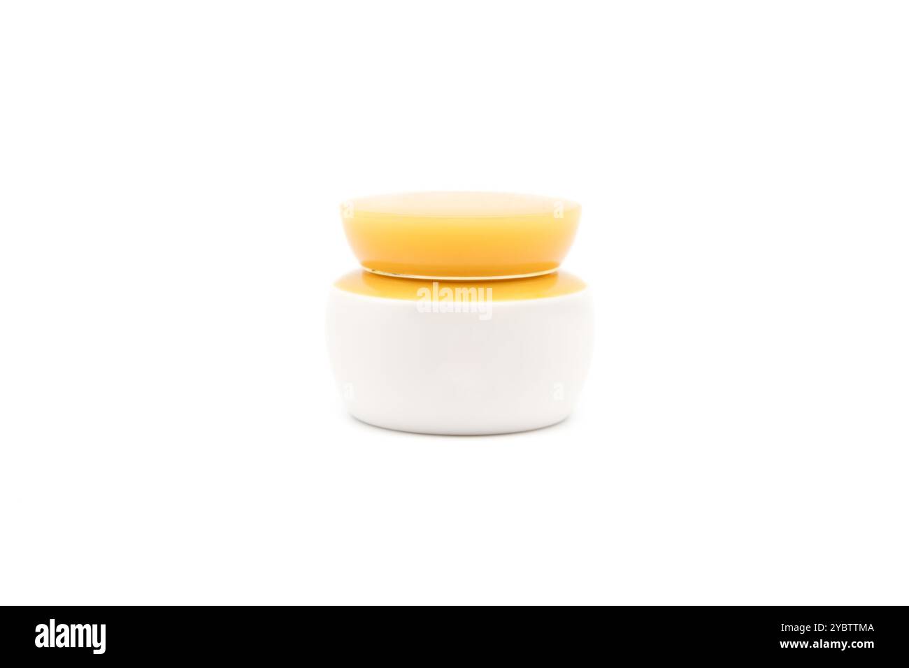 Plastic lotion or cream container, isolated on white background Stock ...