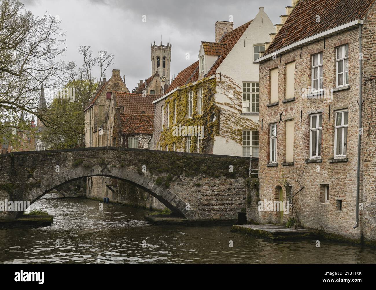 Brugge city center view hi-res stock photography and images - Alamy