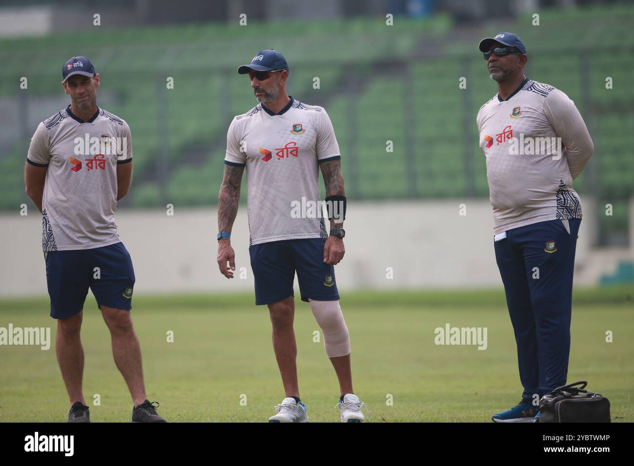 Bangladesh team attends practice session at the Sher-e-Bangla National ...