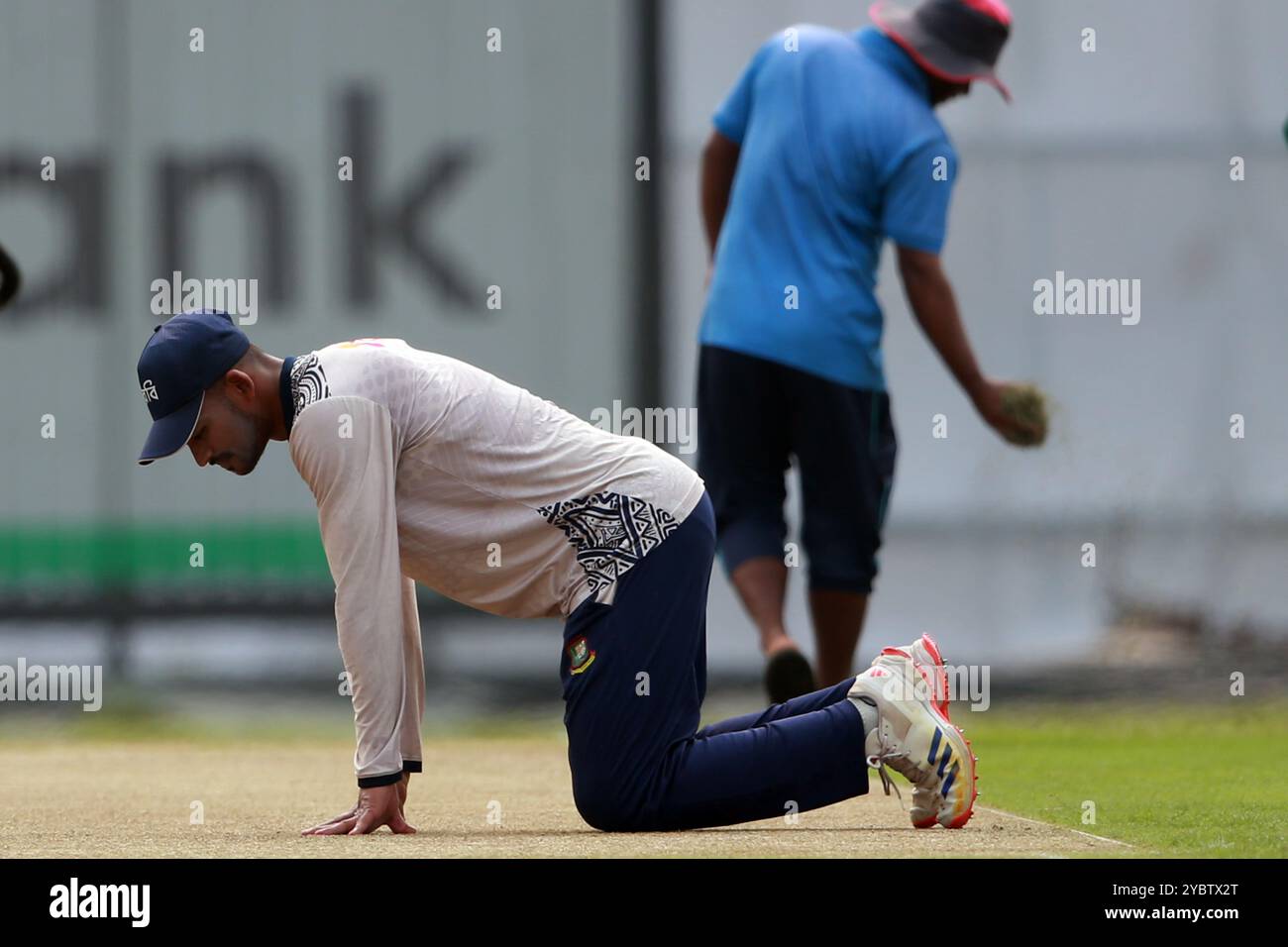 Bangladesh team attends practice session at the Sher-e-Bangla National Cricket Stadium (SBNCS ...