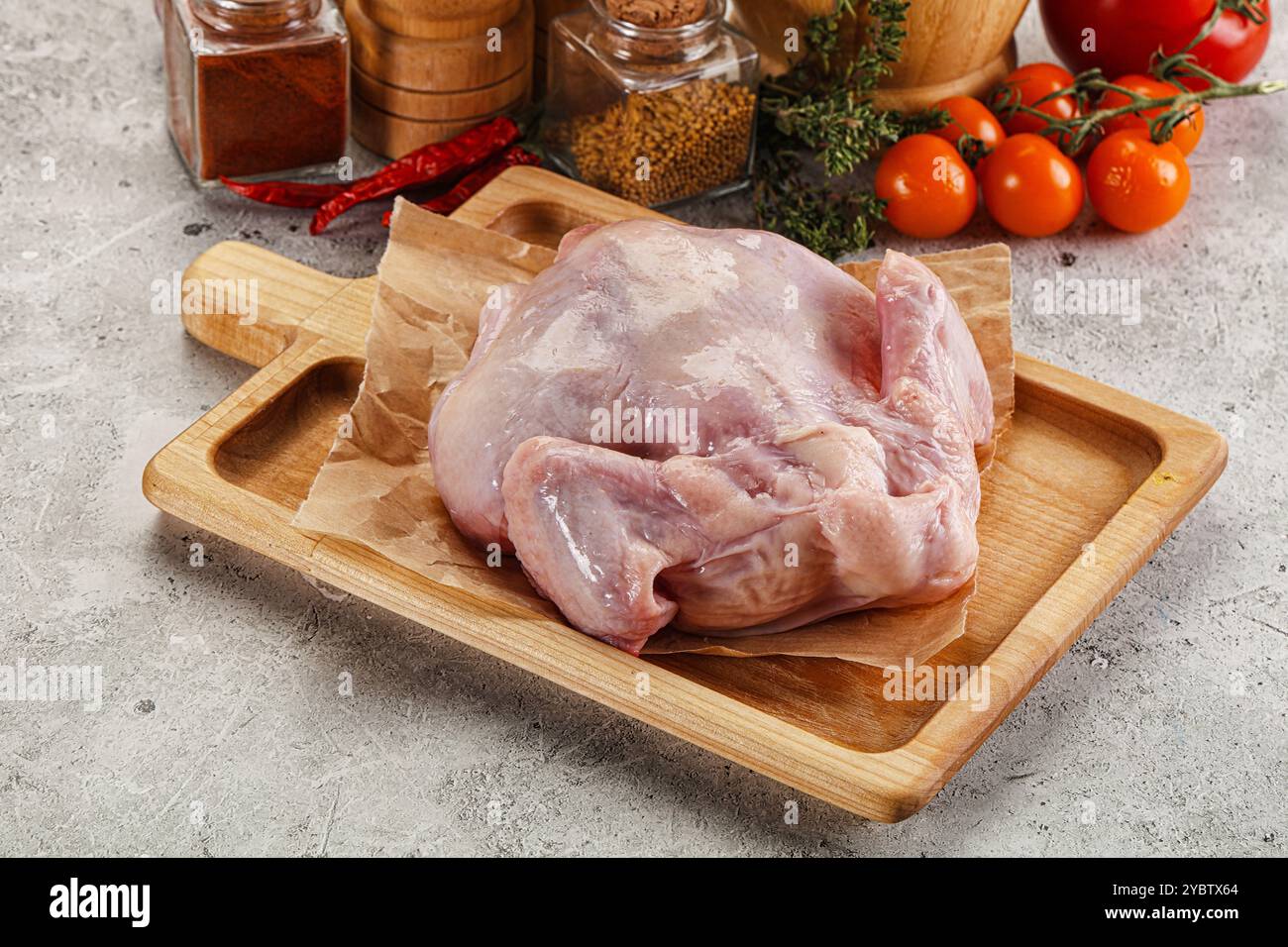 Raw dietary small chicken Gherkin for cooking Stock Photo - Alamy
