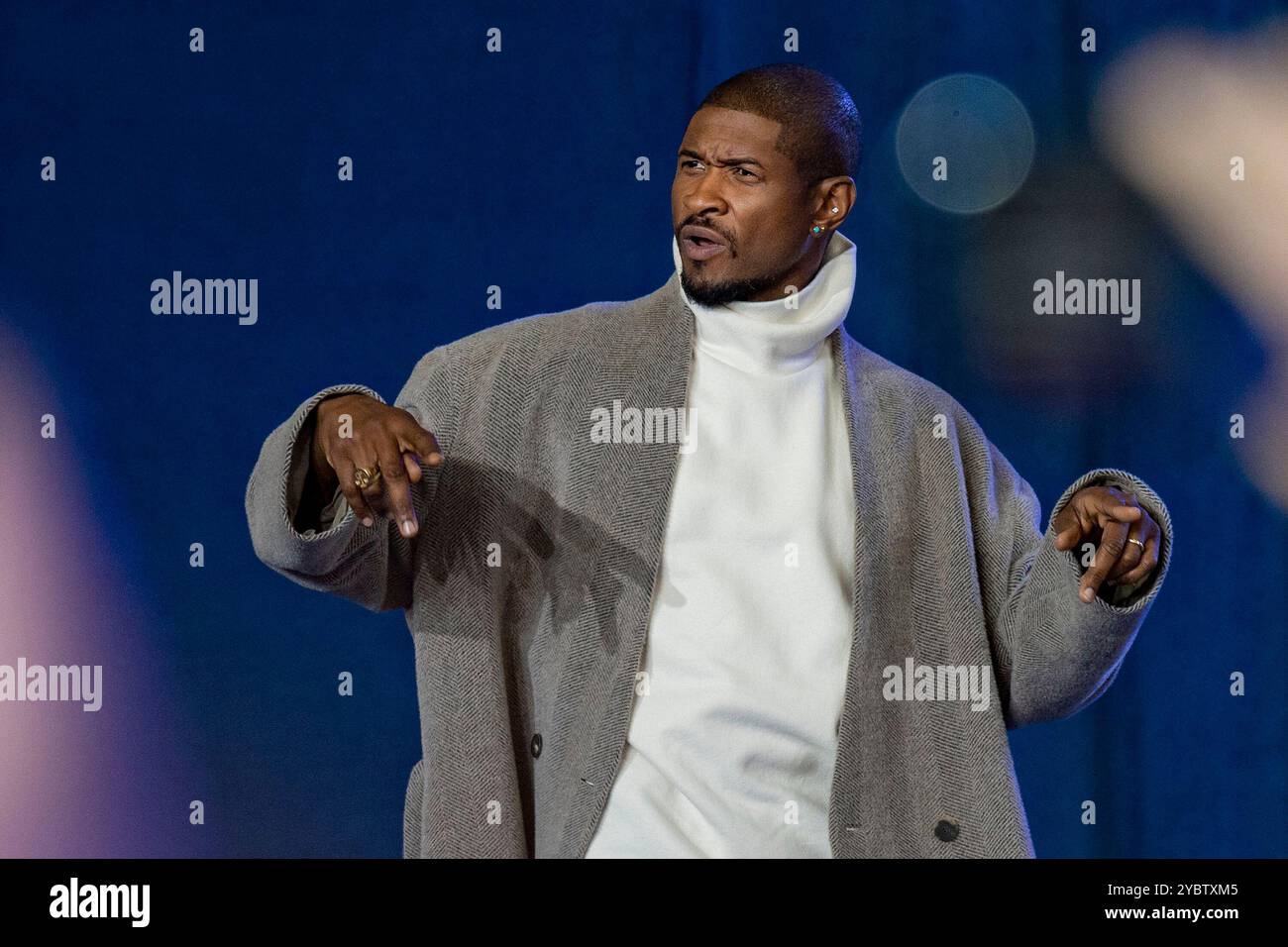 ATLANTA, GEORGIA – October 19, 2019: Usher a singer, songwriter, and ...