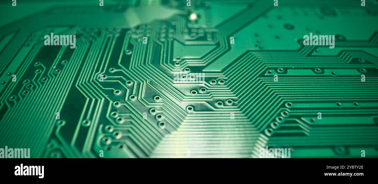 Technology background with circuit board. Electronic computer hardware ...