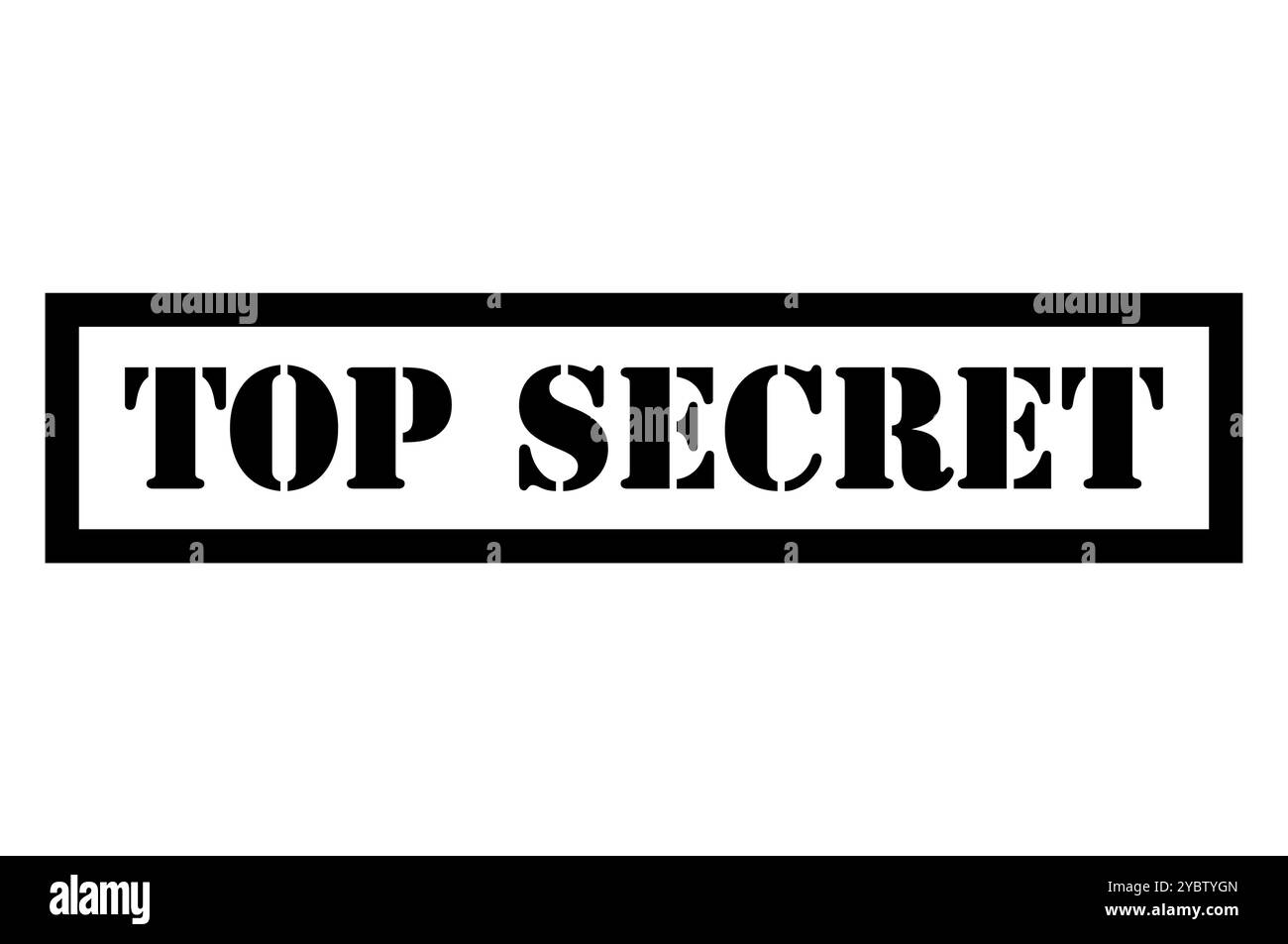 Top secret stamp symbol, label sticker sign button, text banner vector ...