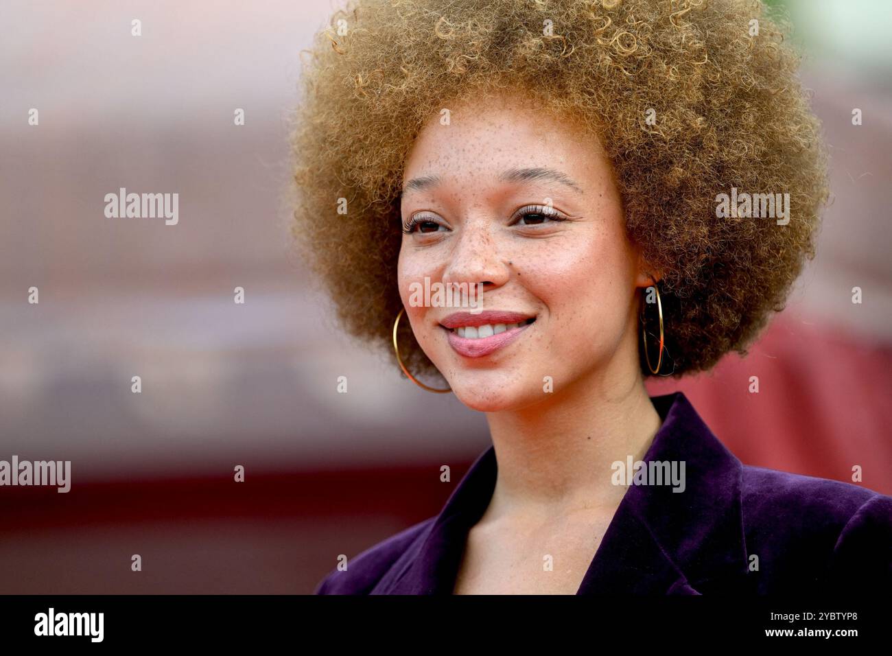Lisa Do Couto Teixeira during the launch of the film Loups Garous, by ...