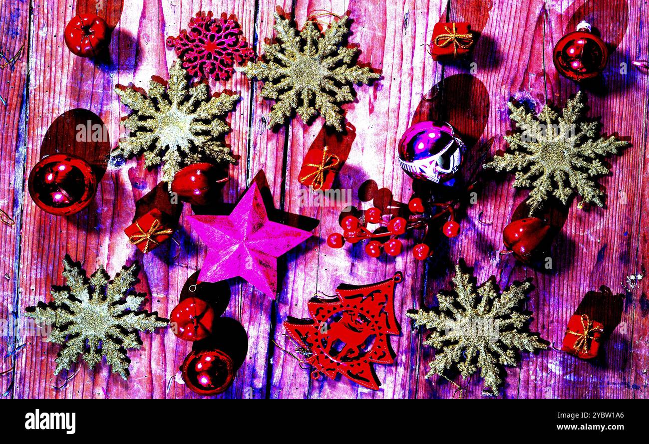 a beautiful background with the colors of Christmas Stock Photo - Alamy
