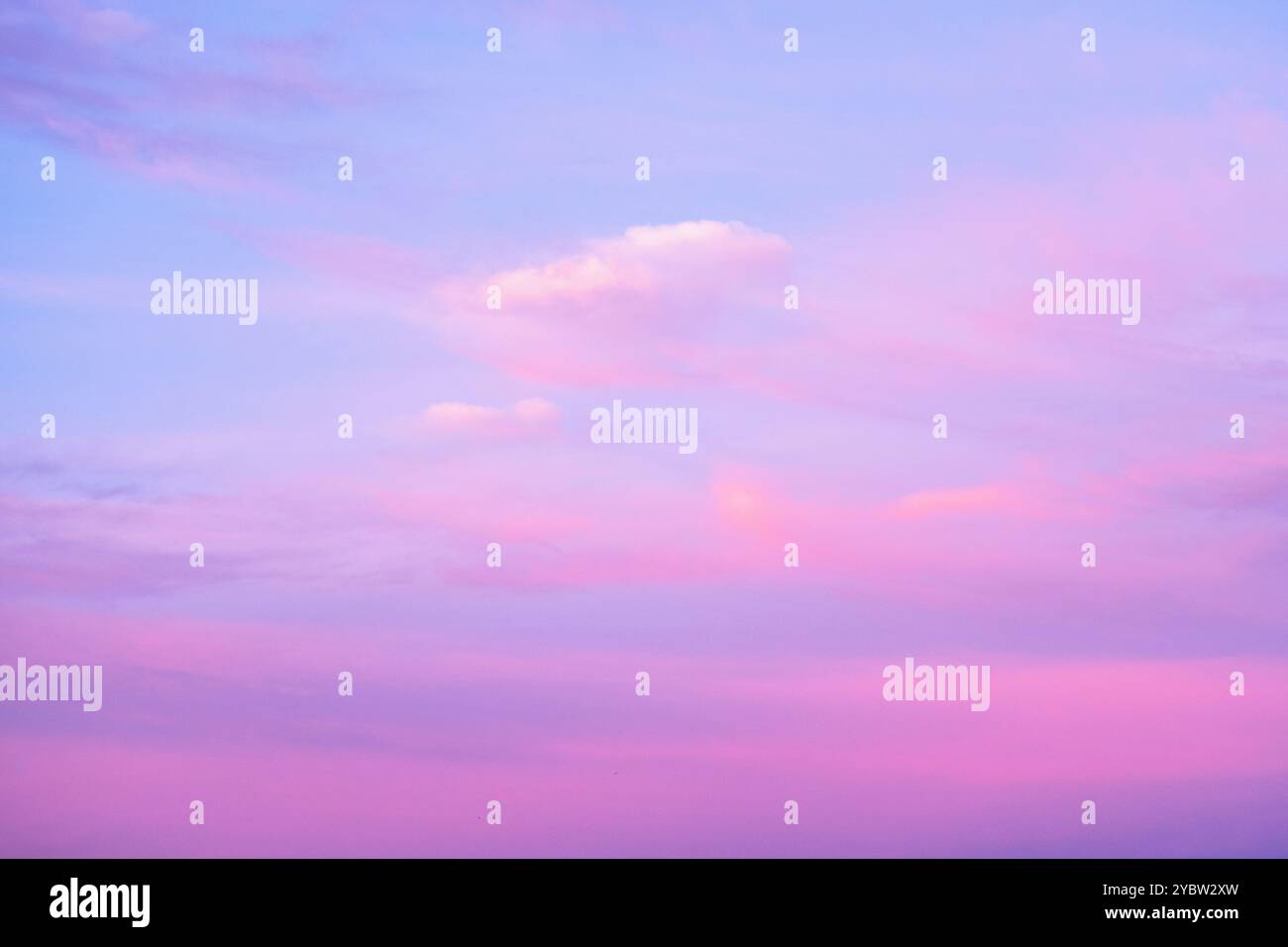 Coloured morning sky pink clouds hi-res stock photography and images ...
