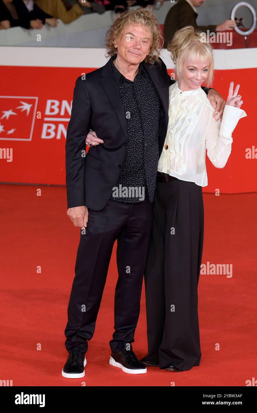 Jerry Harrison mitm Ehefrau Carol Harrison beim Screening des ...