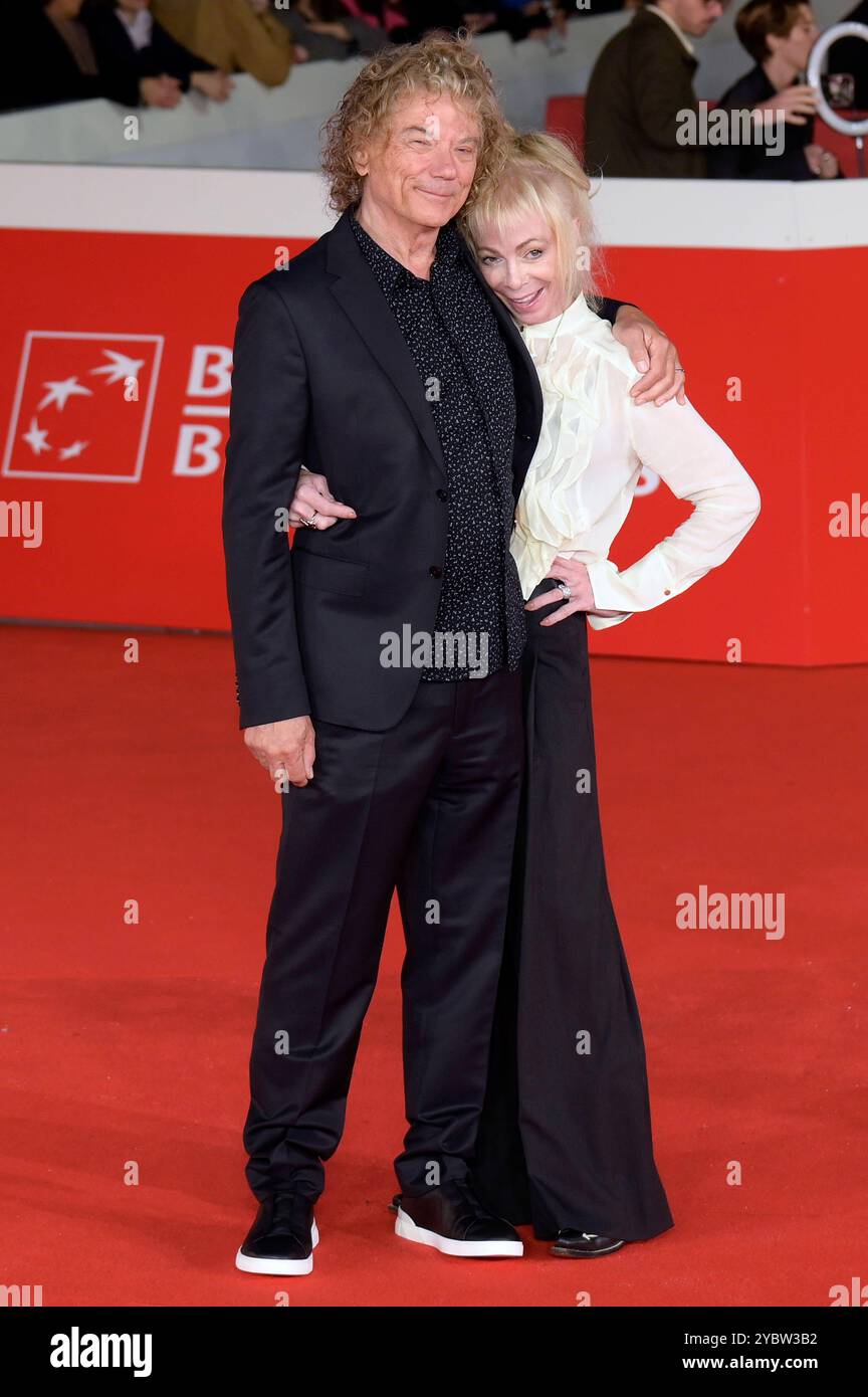 Jerry Harrison mitm Ehefrau Carol Harrison beim Screening des ...