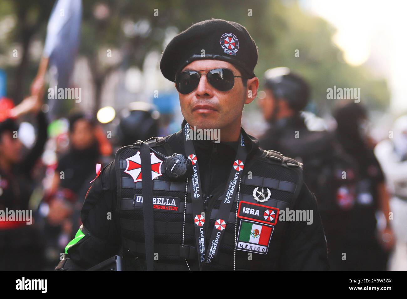 Mexico City Annual Zombie Walk 2024 Disguised people taking part during ...