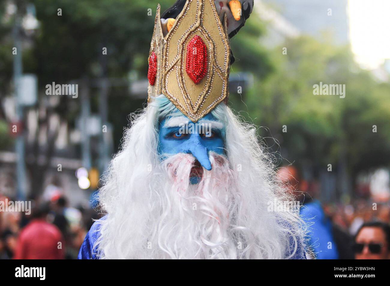 Mexico City Annual Zombie Walk 2024 Disguised people taking part during ...