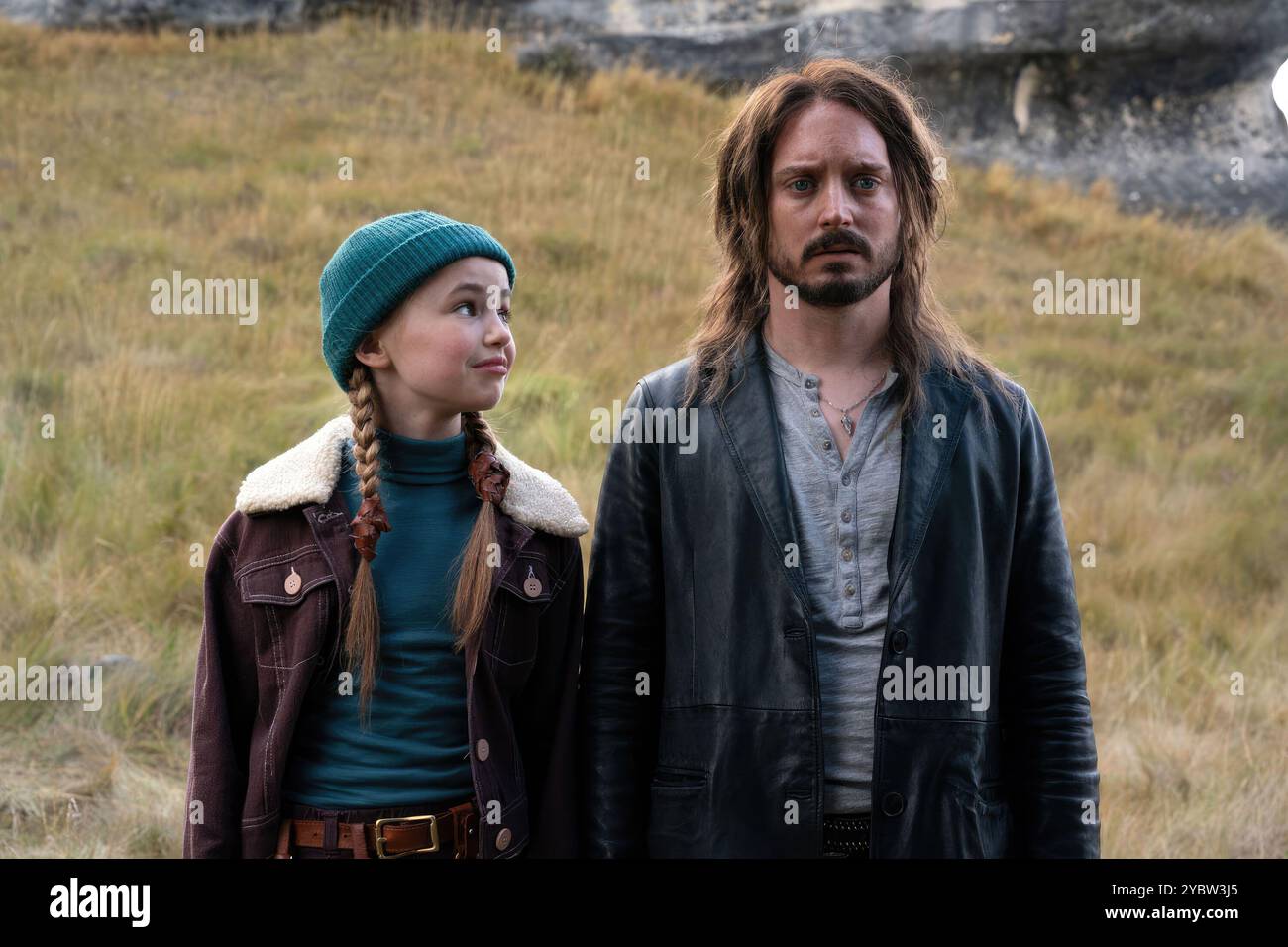 ELIJAH WOOD and NELL FISHER in BOOKWORM (2024), directed by ANT TIMPSON ...