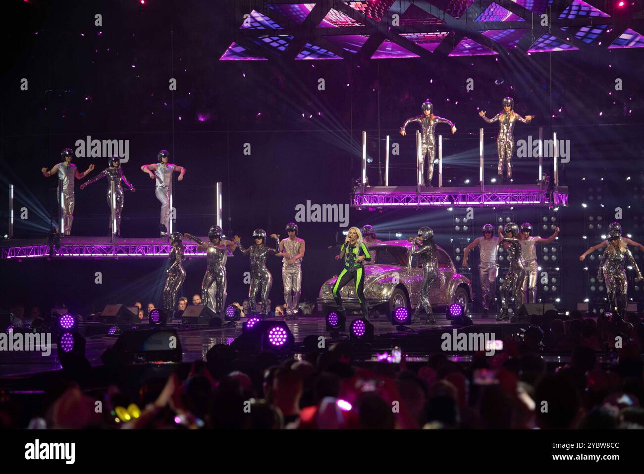 CASCADA, Musikgruppe, Band, Saengerin Natalie HORLER, singend, Gesang ...