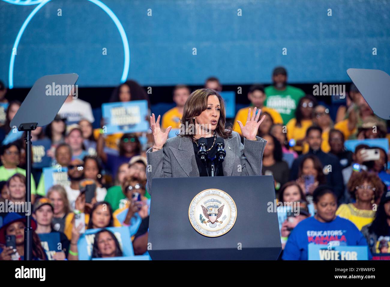 United States Vice President Kamala Harris, the 2024 Democratic Party ...