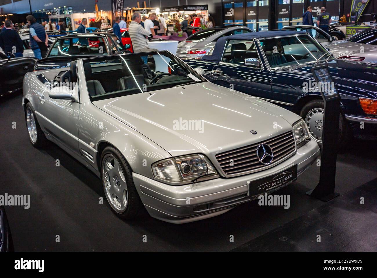 salzburg, austria, 19 oct 2024, classic expo, exhibition for vintage ...