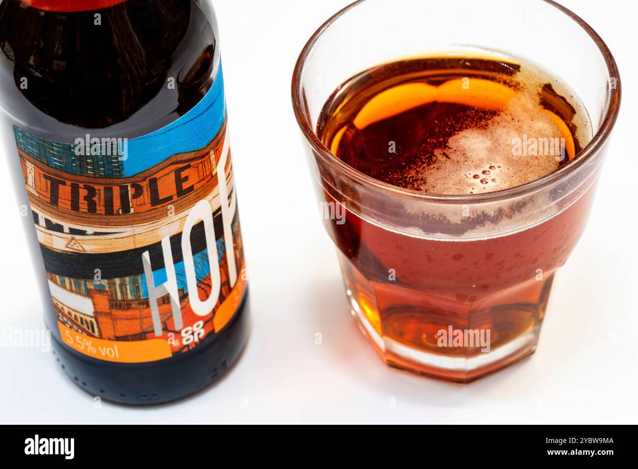 Coop Triple Hop beer Stock Photo - Alamy