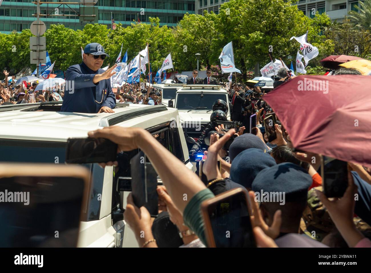 Central Jakarta, Jakarta, Indonesia. 20th Oct, 2024. Indonesia's new ...