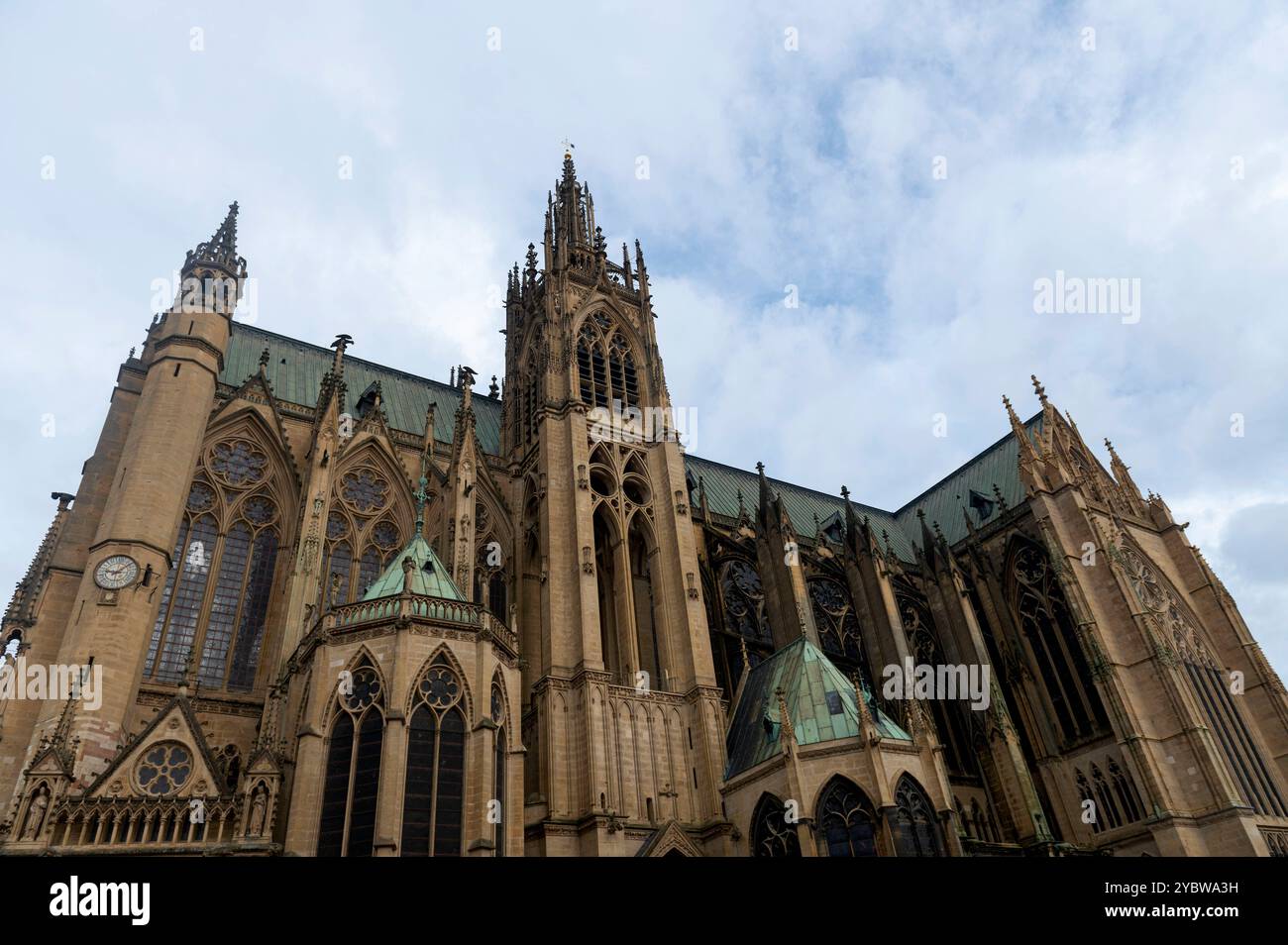 Metz France 1st October 2024 Cathedral of Saint Stephen CathÃ drale ...