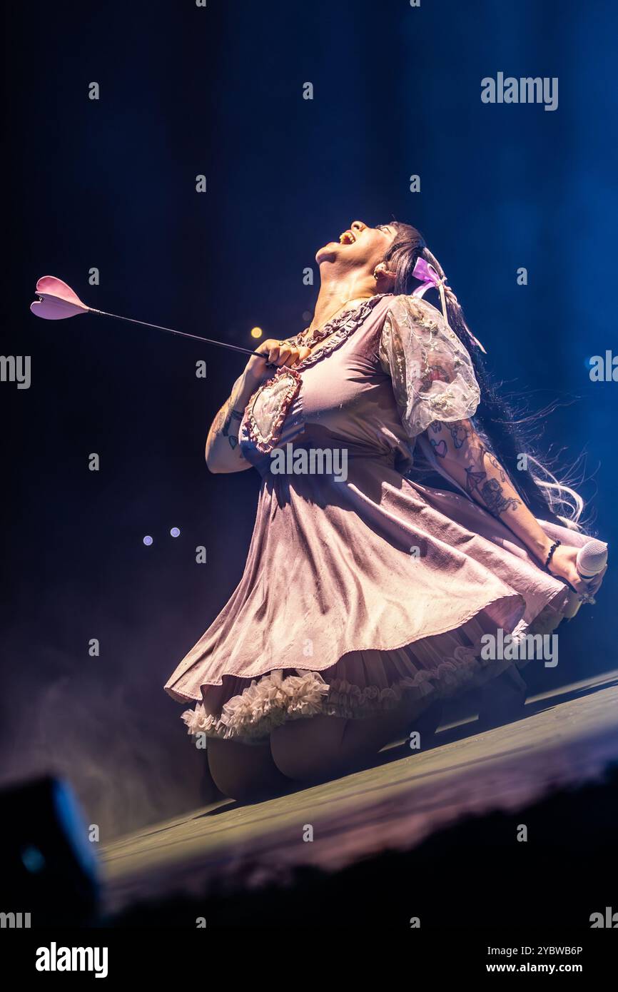 Milan Italy. 19th oct 2024. The American singer and songwriter MELANIE ...