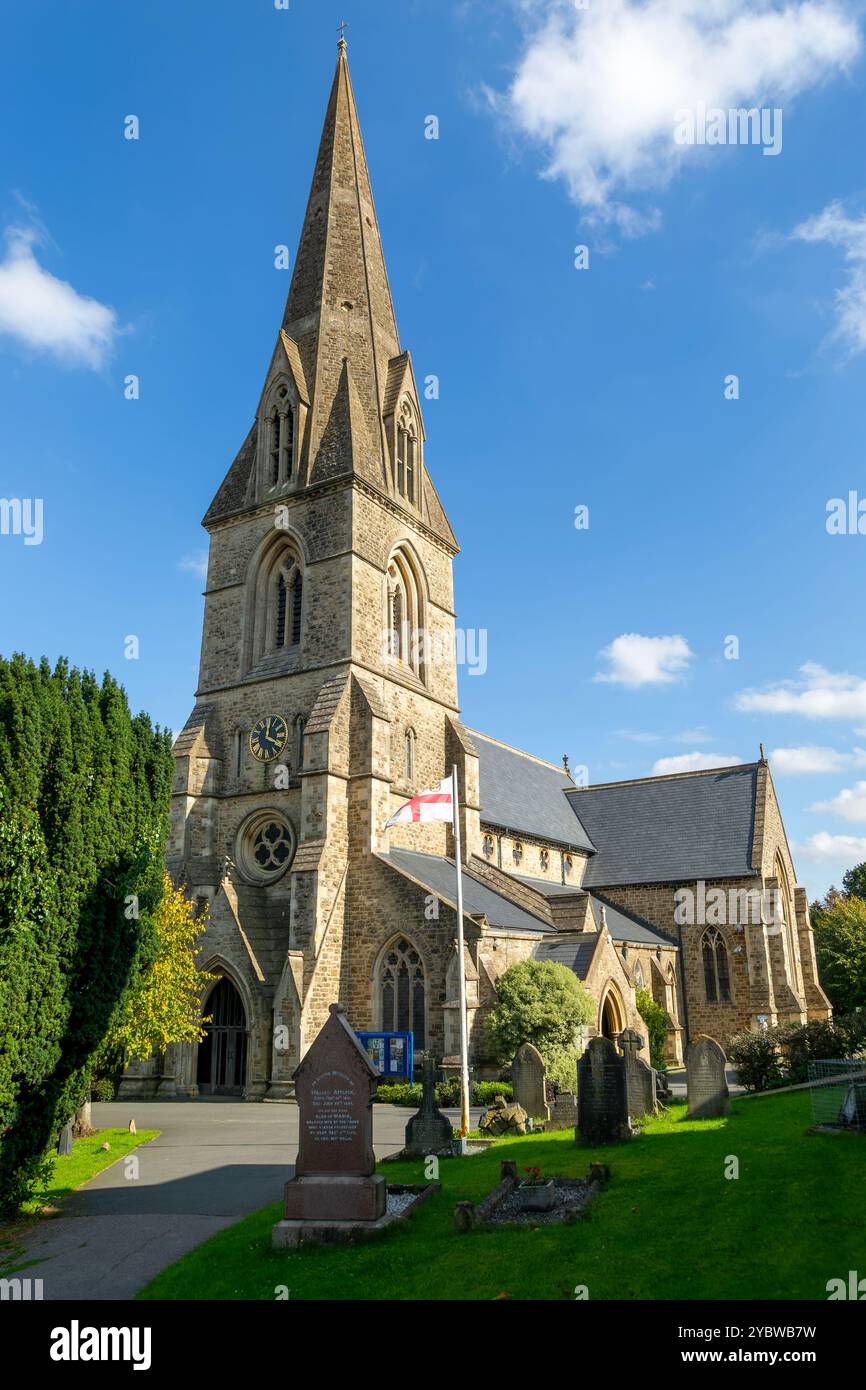 Christ Church, Old Town, Swindon, Wiltshire, England, UK built in 1851 ...