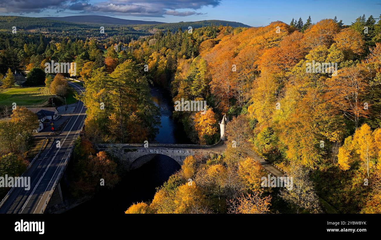 Bridge of Avon bridge over the River Avon at Ballindalloch Moray ...