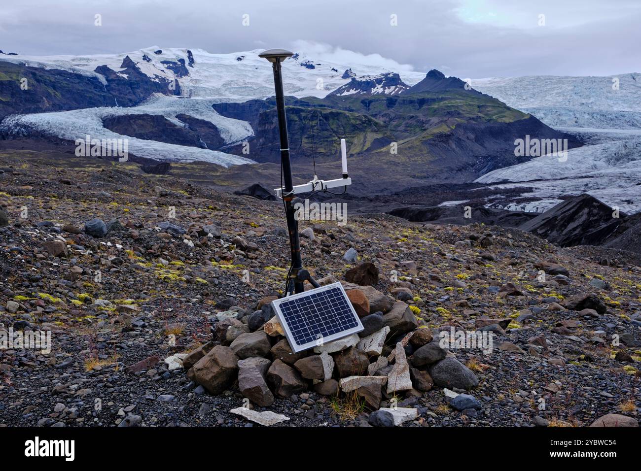 Iceland, Austurland region, Vatnajökull National Park, the ...