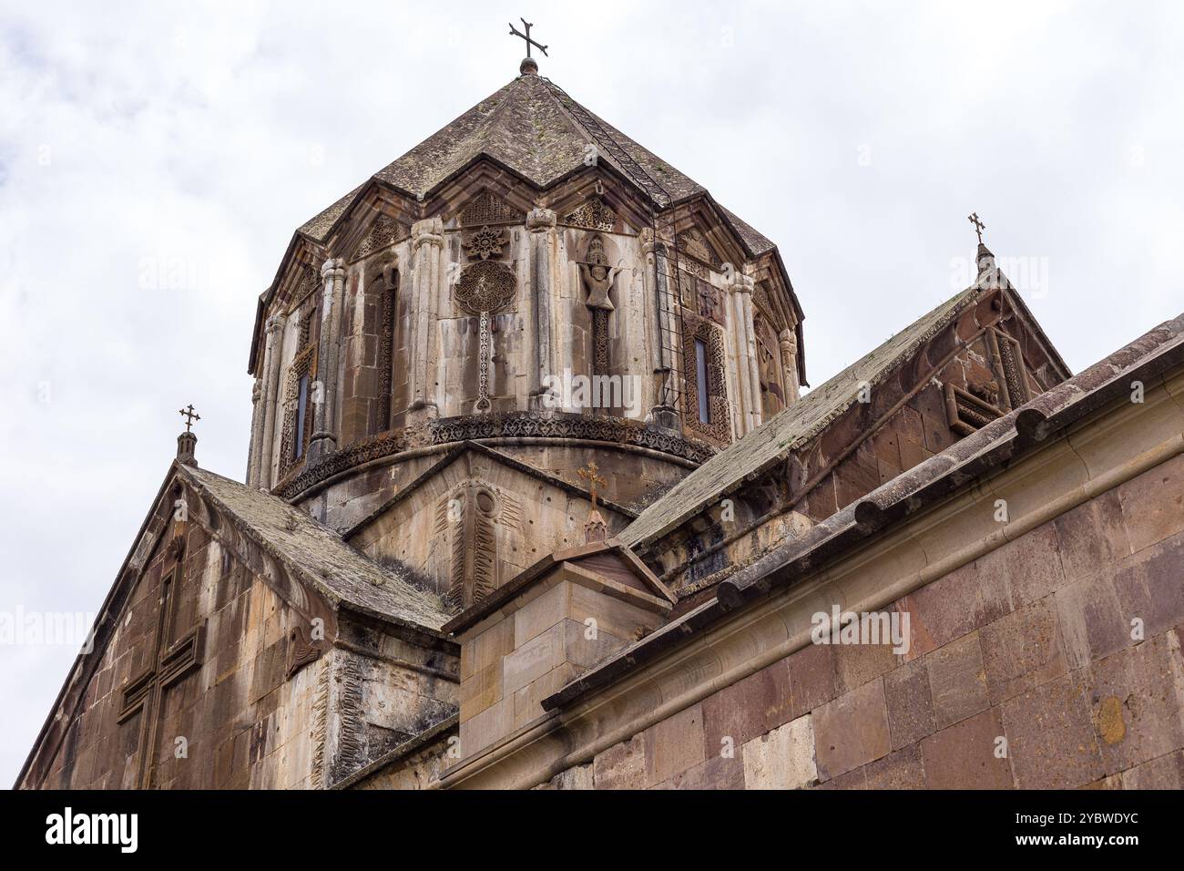 The 13-th century Gandzasar Monastery near Vank, Nagorno Karabakh ...