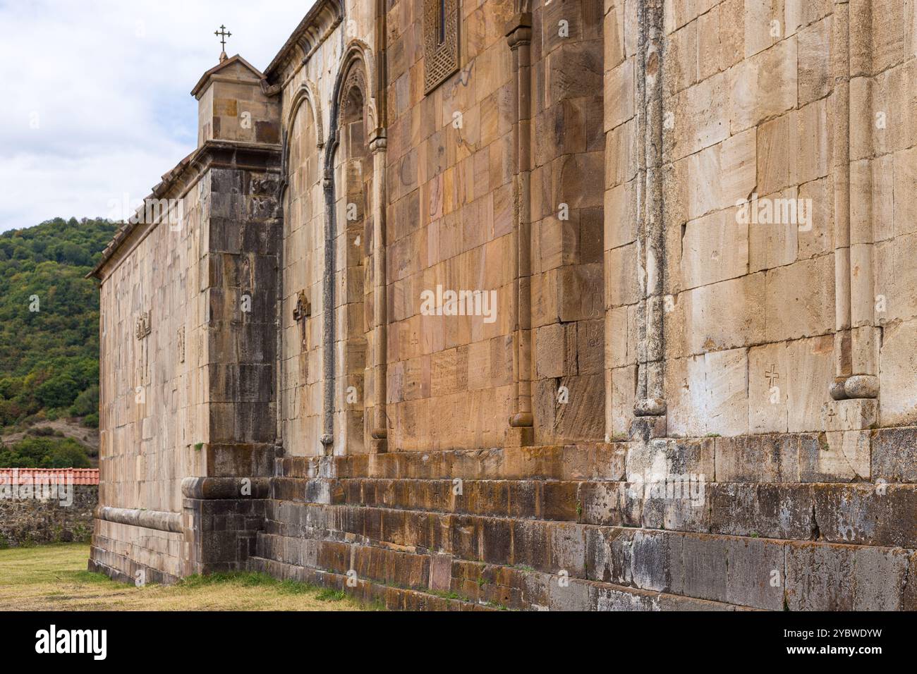 The 13-th century Gandzasar Monastery near Vank, Nagorno Karabakh ...