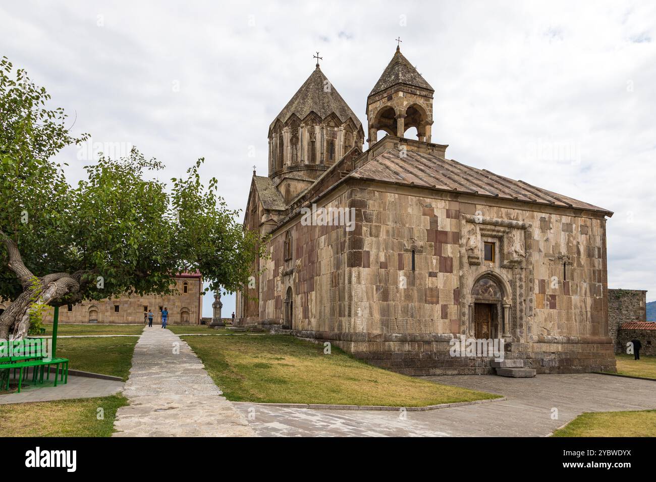 The 13-th century Gandzasar Monastery near Vank, Nagorno Karabakh ...
