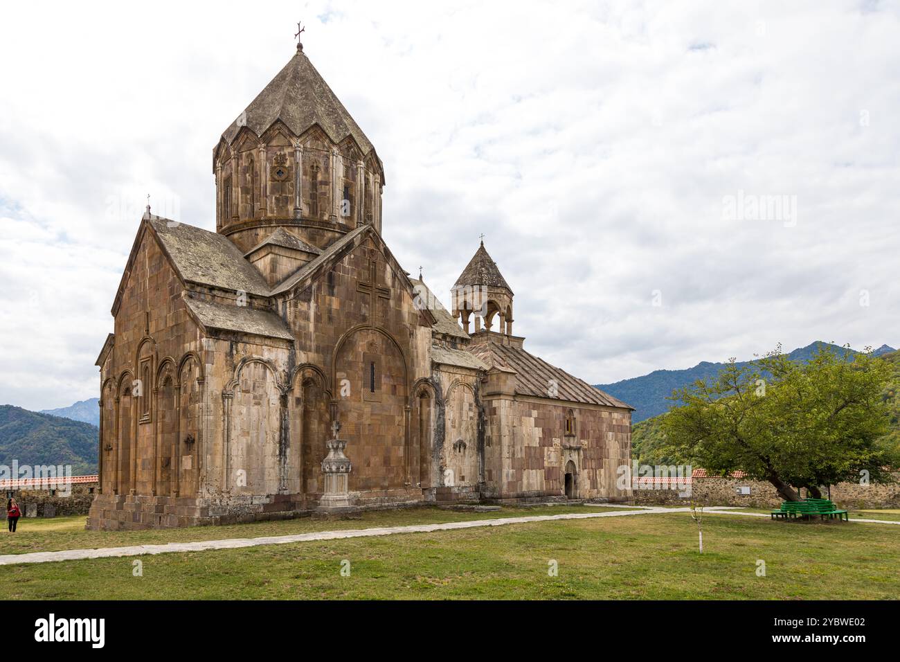 The 13-th century Gandzasar Monastery near Vank, Nagorno Karabakh ...