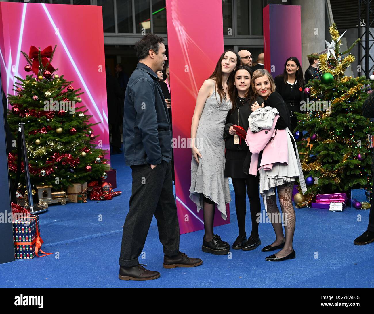 LONDON, ENGLAND: 19th October 2024: Zazie Hayhurst "white dress"and ...