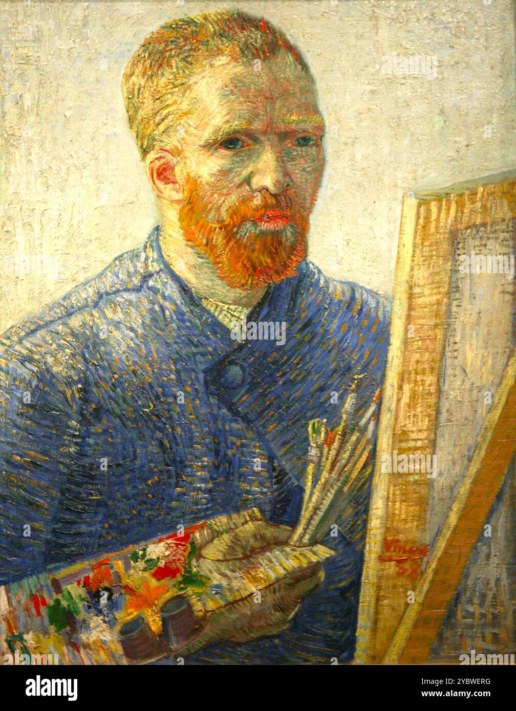 Vincent van Gogh self portrait Stock Photo - Alamy