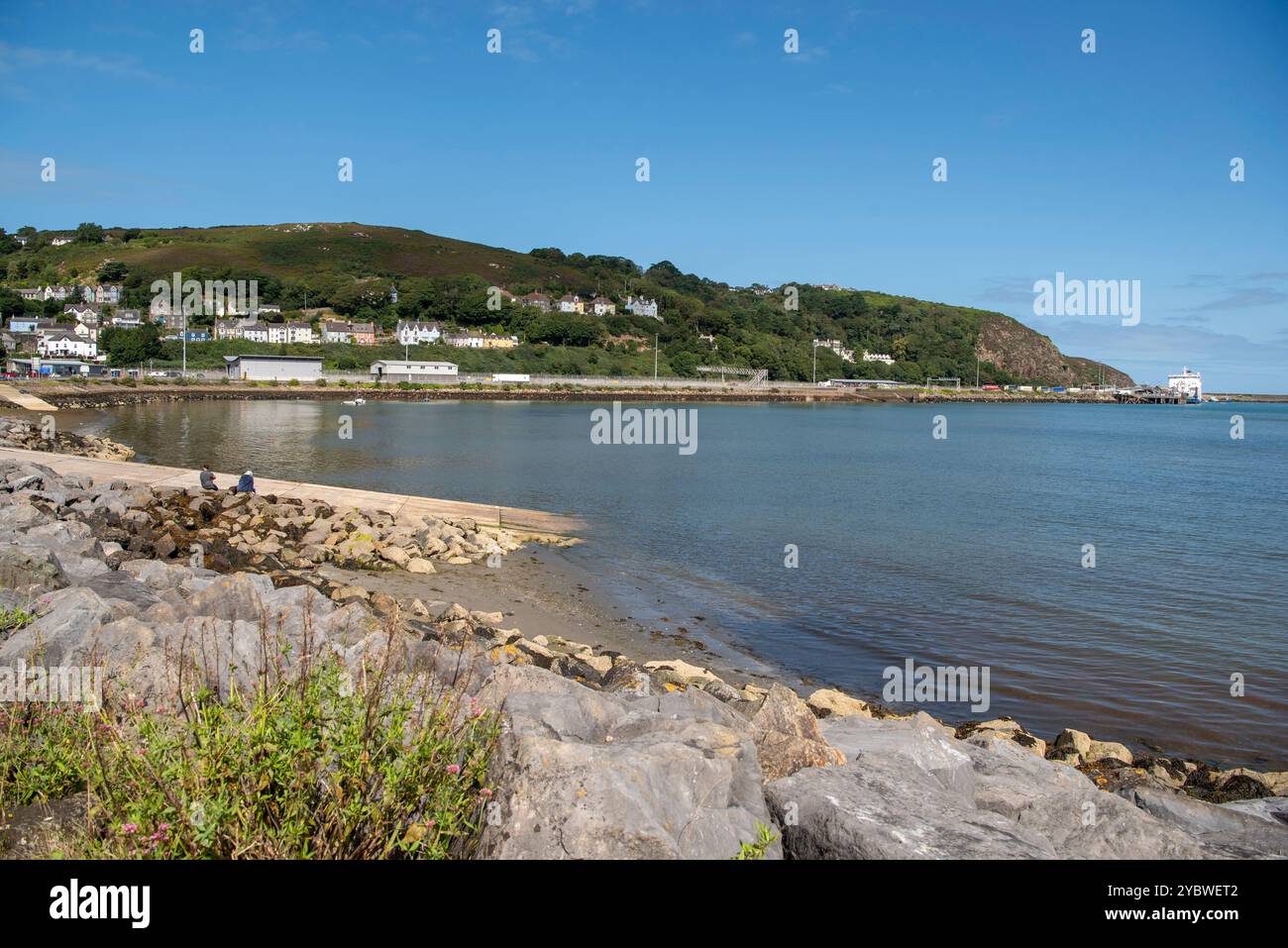 Fishguard Ferry Port Stock Photo - Alamy