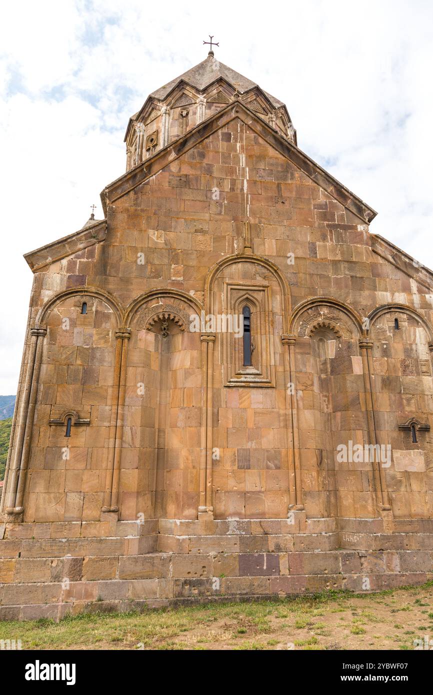 The 13-th century Gandzasar Monastery near Vank, Nagorno Karabakh ...