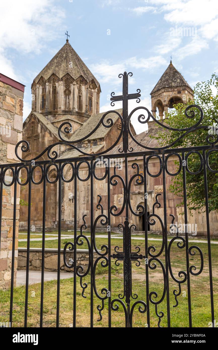 The 13-th century Gandzasar Monastery near Vank, Nagorno Karabakh ...