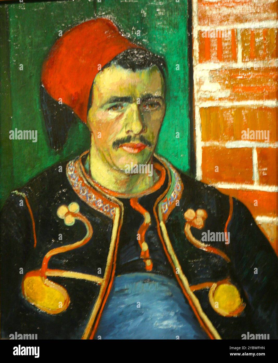 The Zouave (French soldier stationed in North Africa) 1888 Vincent van ...