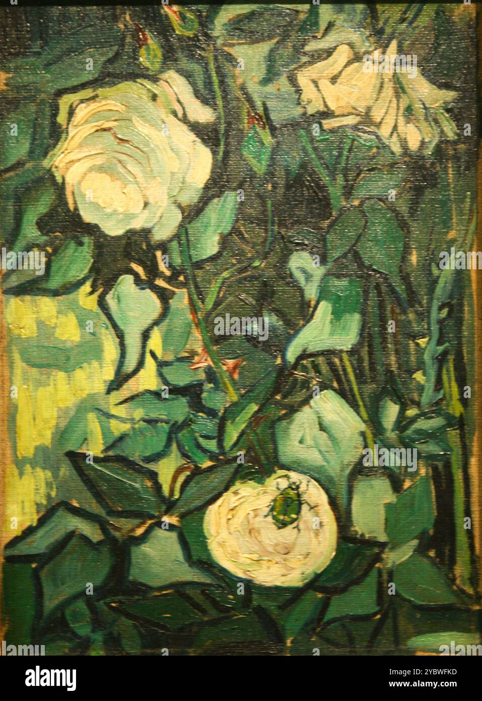 Roses 1890 Vincent van Gogh Stock Photo - Alamy