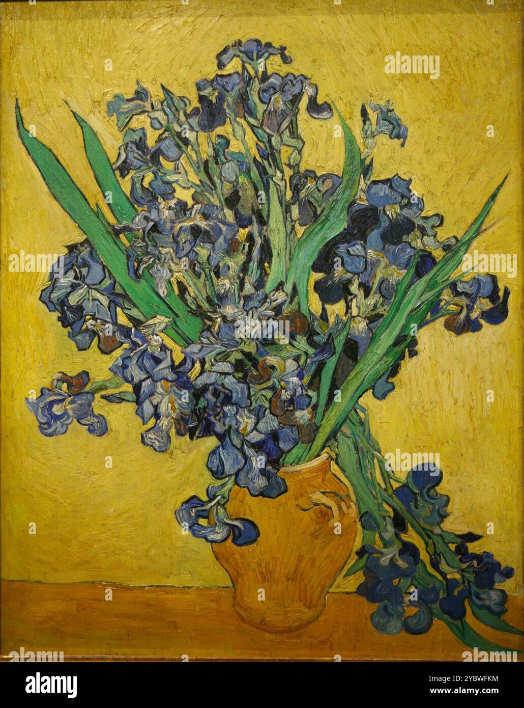 Irises 1890 Vincent van Gogh Stock Photo - Alamy