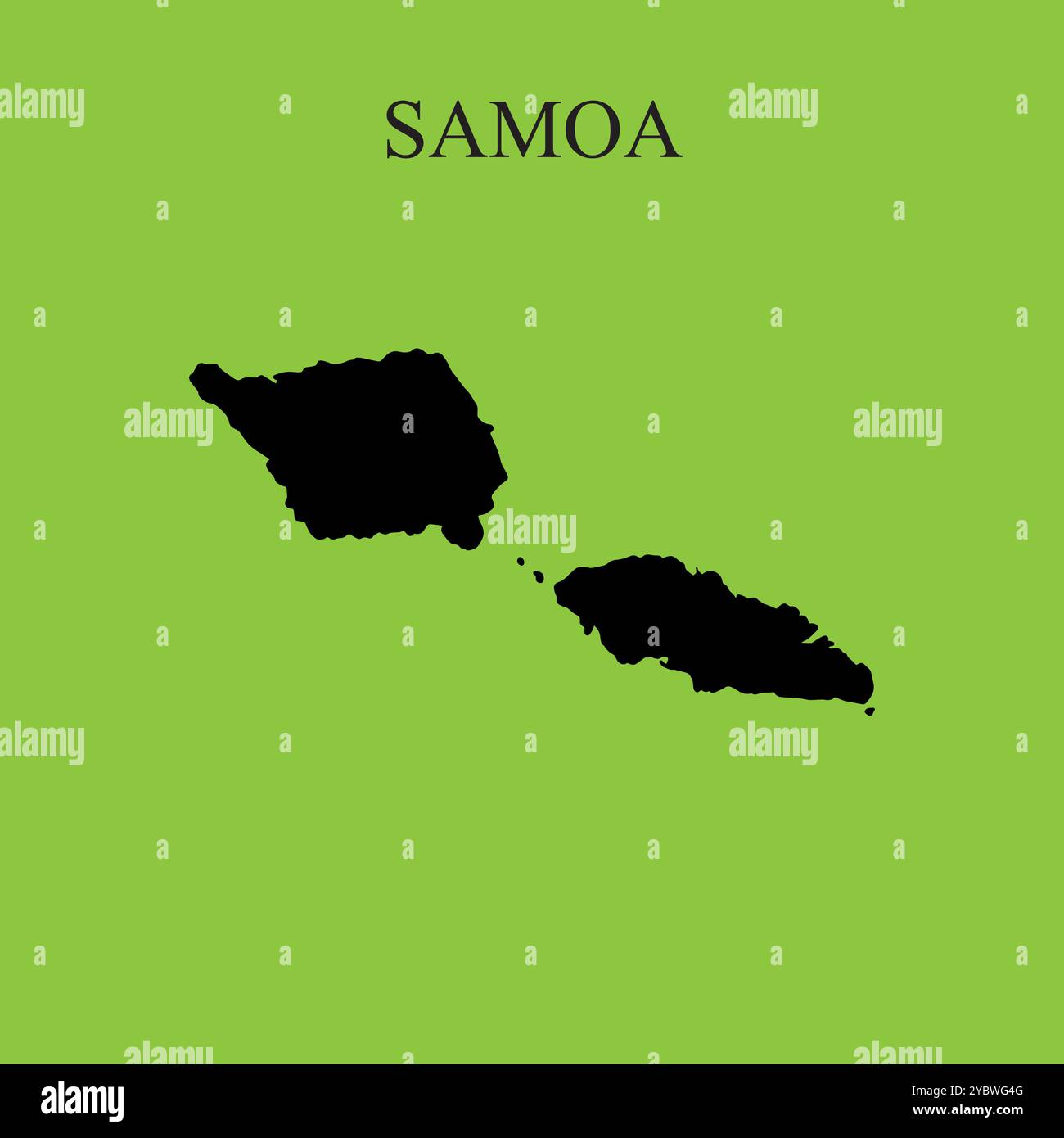 Samoa atlas hi-res stock photography and images - Alamy