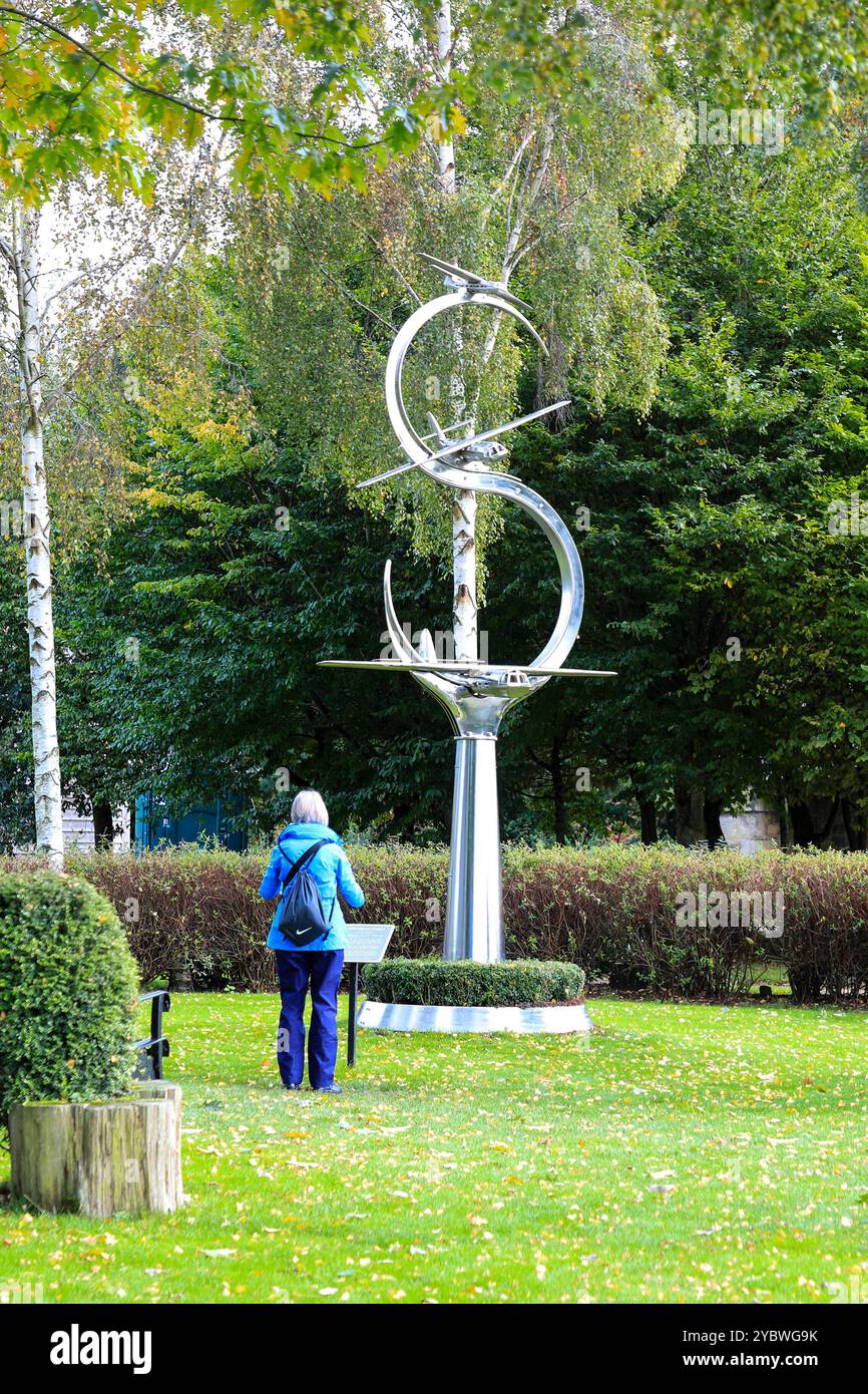 The Pegasus Bridge Memorial Flight memorial at the National Memorial ...