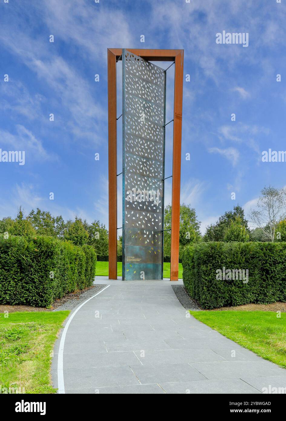 The UK Police Memorial at the National Memorial Arboretum, Alrewas near ...
