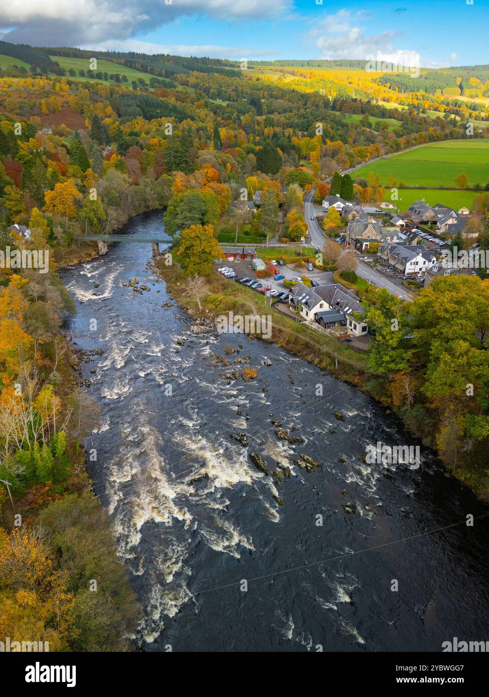 Grandtully in autumn hi-res stock photography and images - Alamy